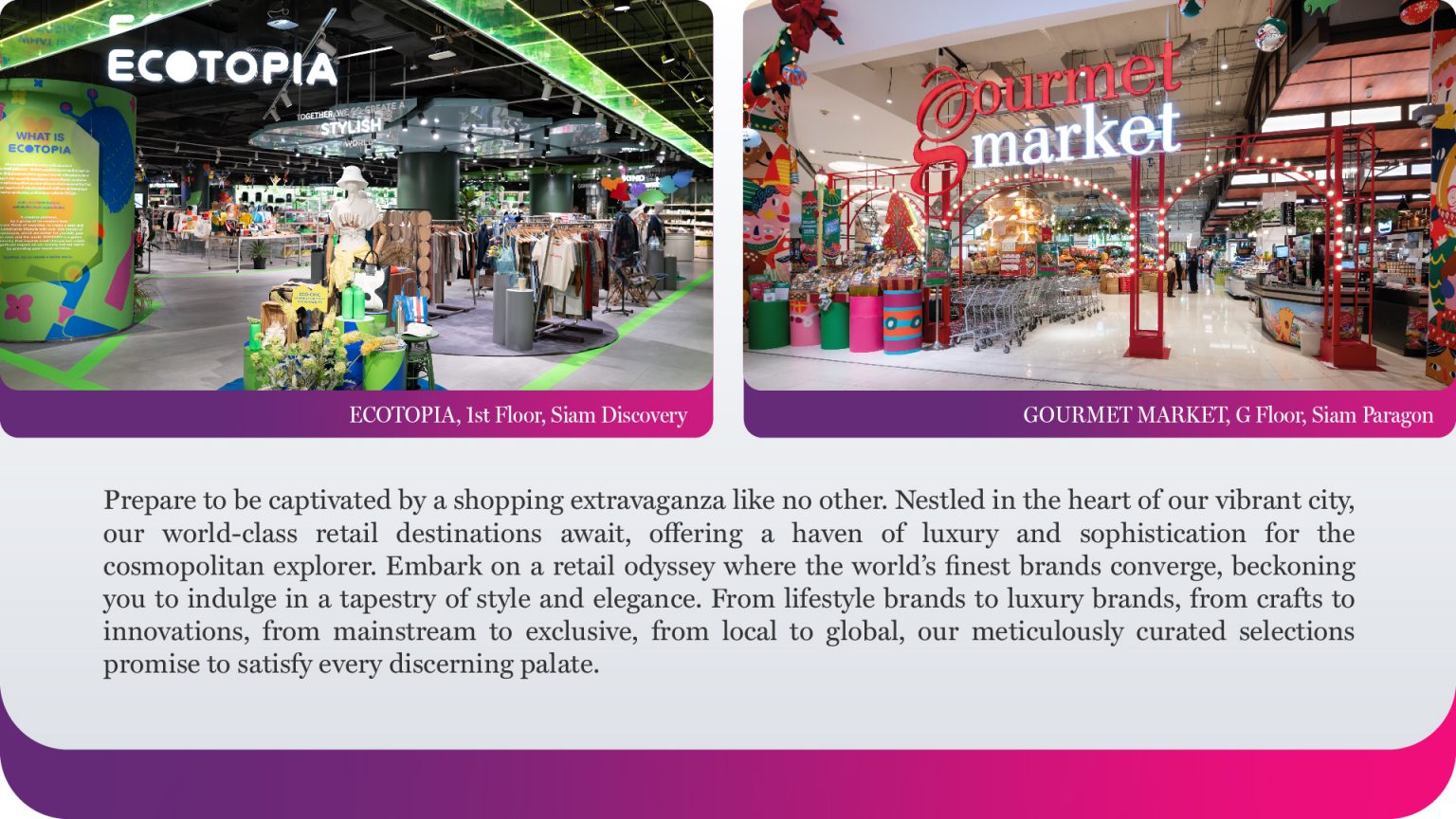 ONESIAM experience – Tourist Homepage: Exclusive Privilege for Tourists