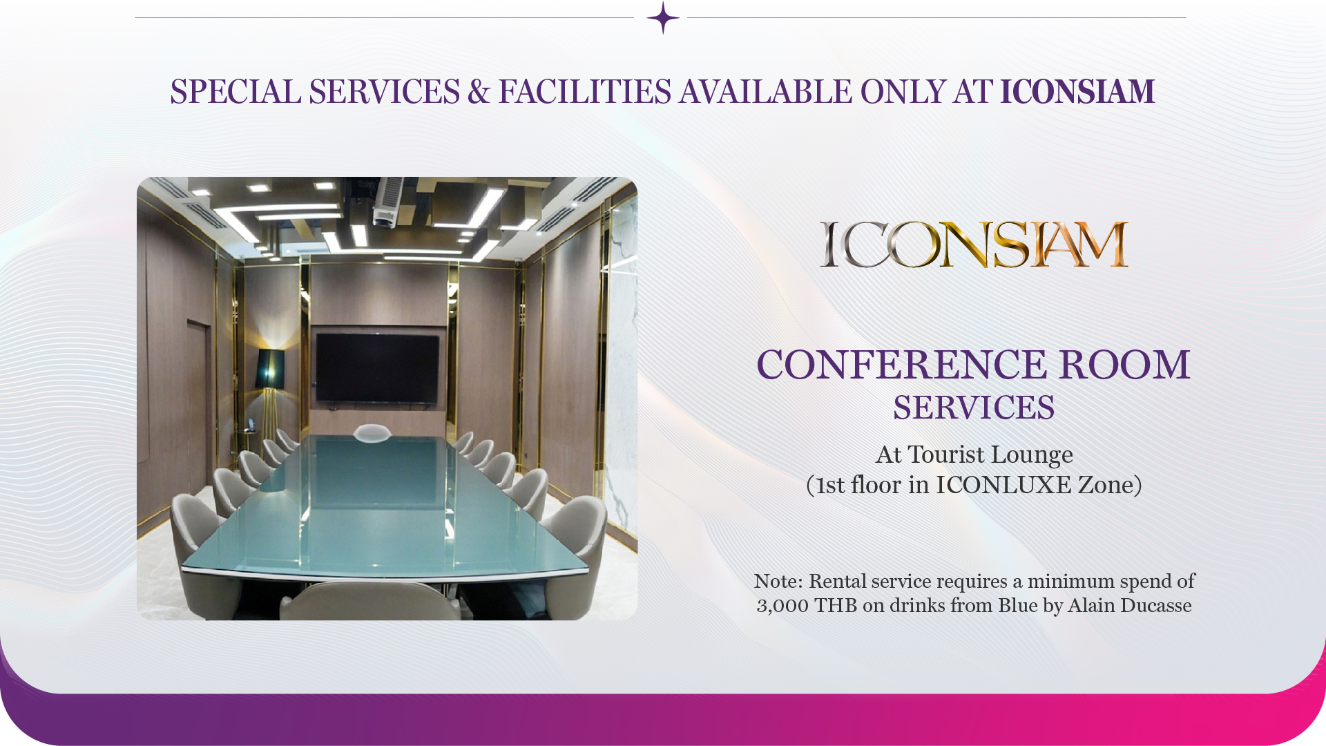 ONESIAM Tourist Services and Facilities – Tourist Homepage: Exclusive ...