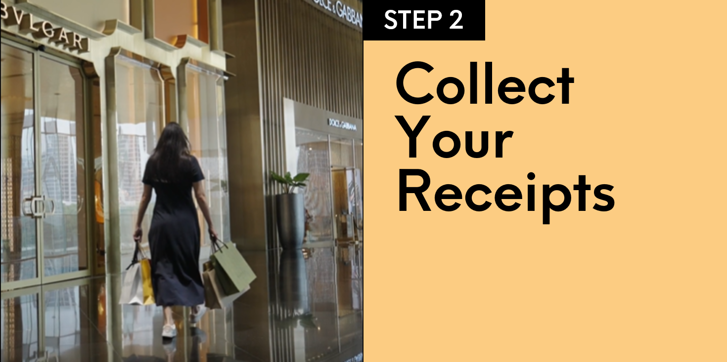 RECEIPT-TO-RECEIVE – Tourist Homepage: Exclusive Privilege for Tourists