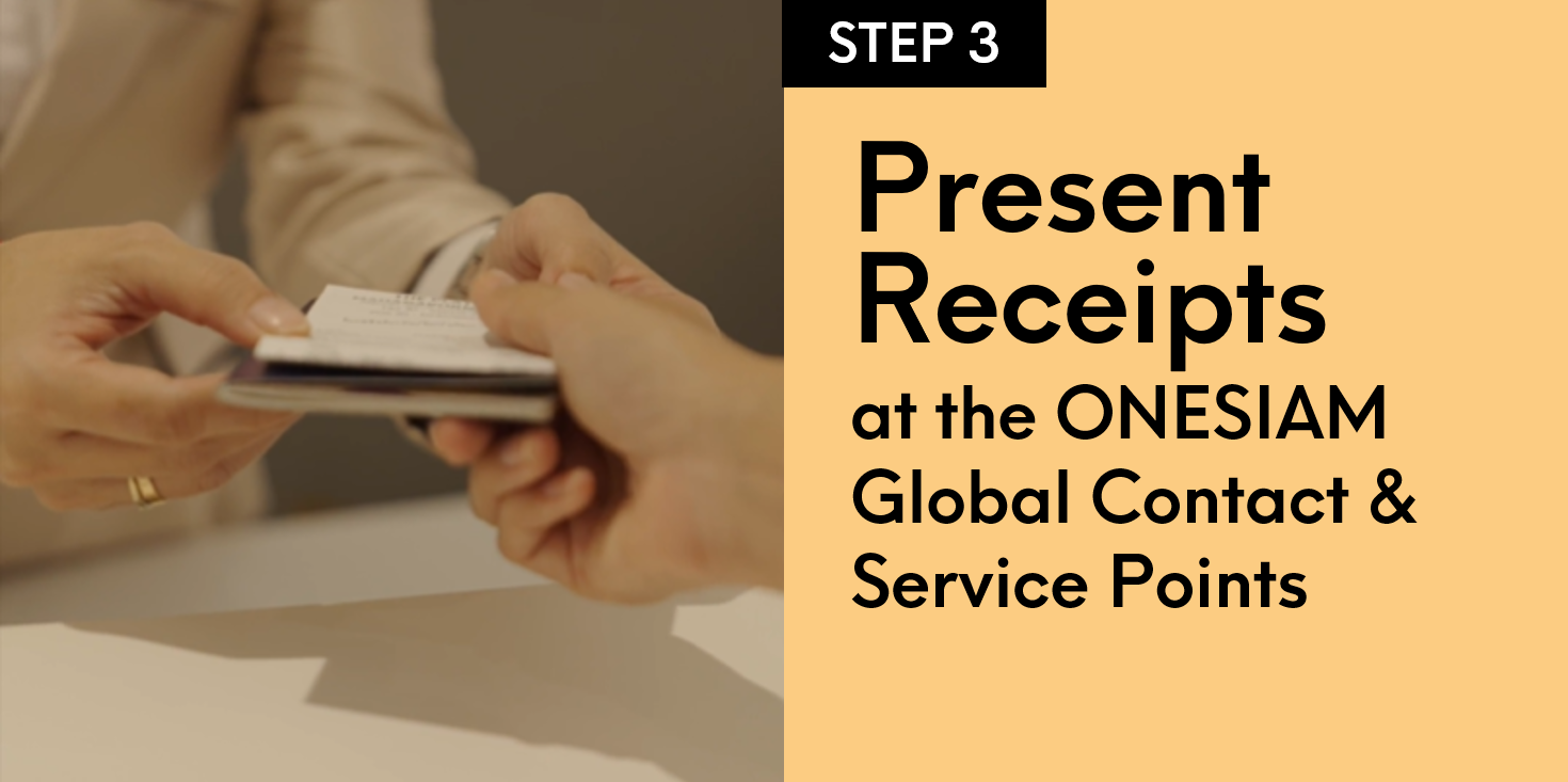 RECEIPT-TO-RECEIVE – Tourist Homepage: Exclusive Privilege for Tourists